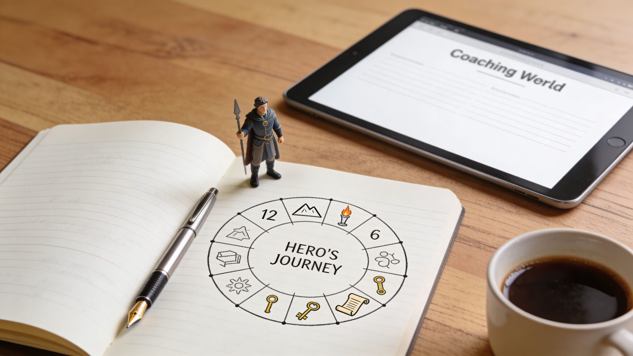Hero's Journey Template for Storytelling and Coaching